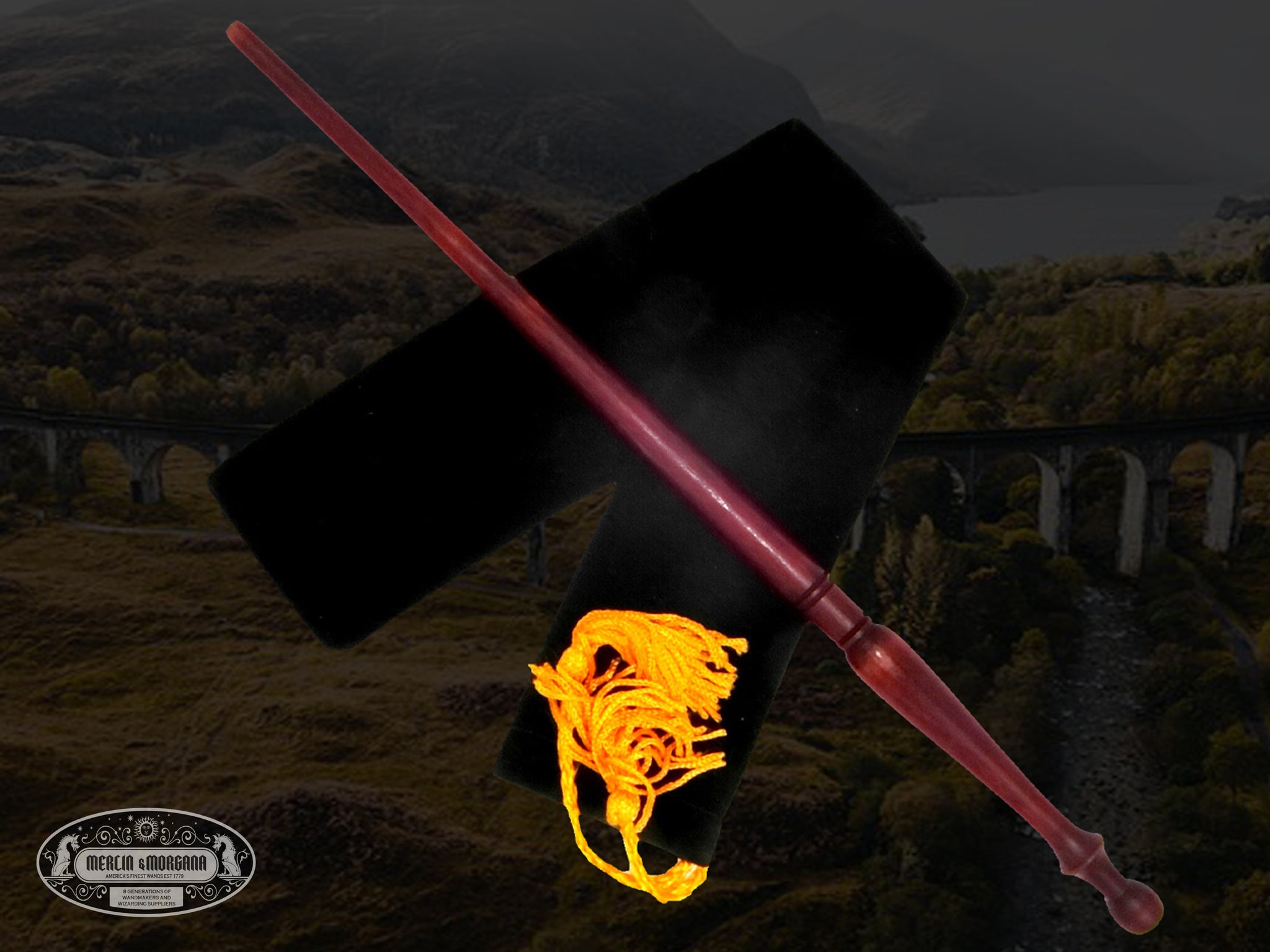 The Elm Wood Wand – MerlinMorgana