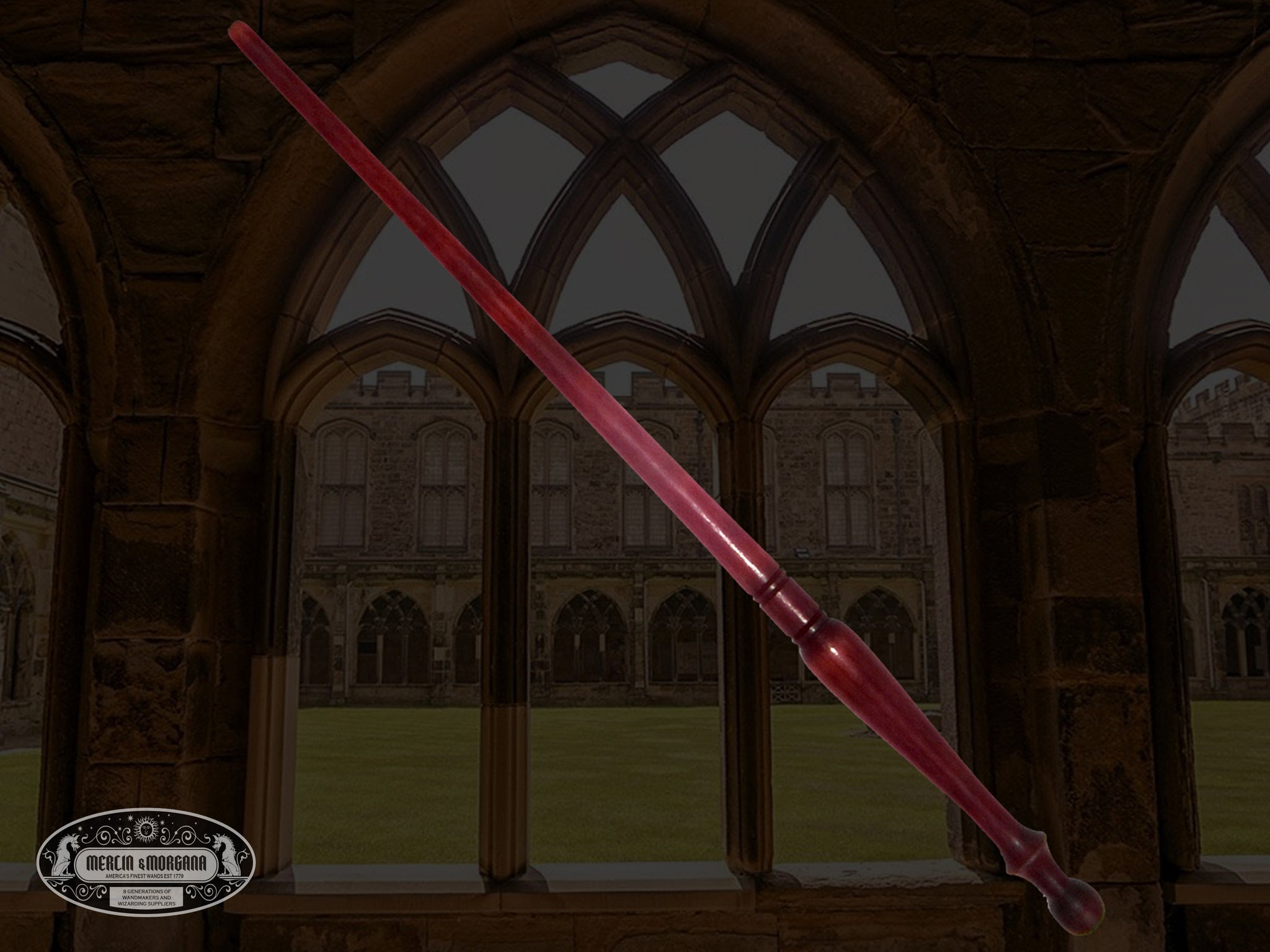 The Elm Wood Wand – MerlinMorgana